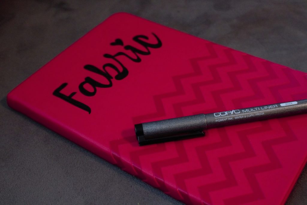 Fabric Notebook - Sadie by Design